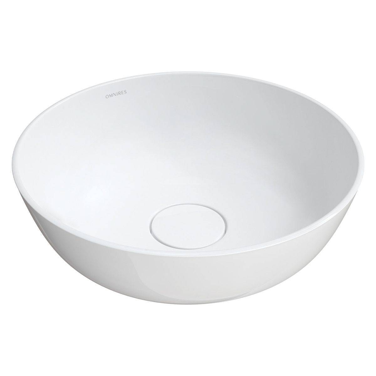 Lavoar OMNIRES SILK, Compozit Roca Dolomit, Alb, finisaj mat, 40x40 cm ...